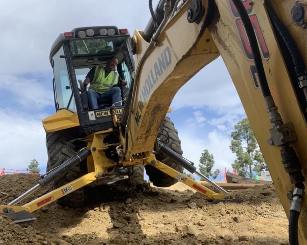 Sewer Contractor & Backhoe Services | L.M. Olson, Inc.